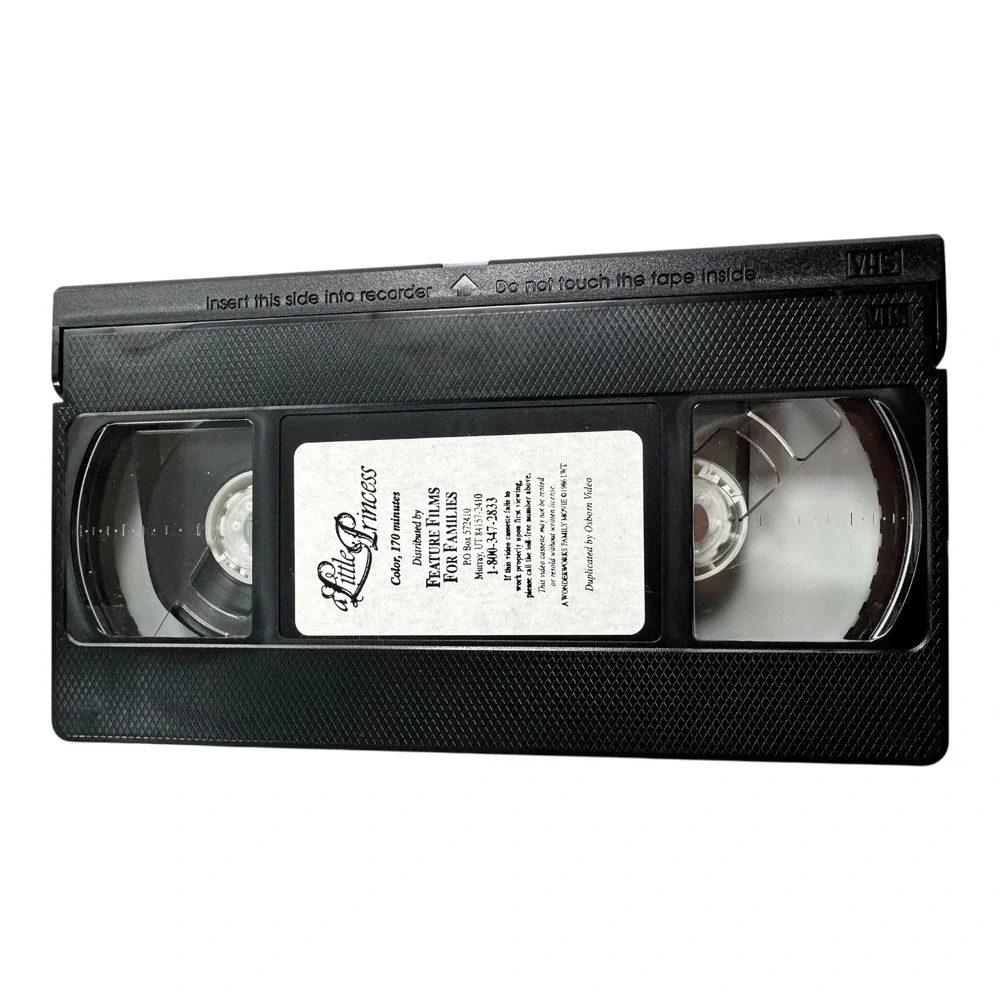 Media | A Little Princess Wonderworks Family Movie Vhs Tape 1986 ...
